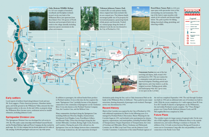 Scenes from Portland’s (once) pristine Springwater Corridor Trail – Aug ...